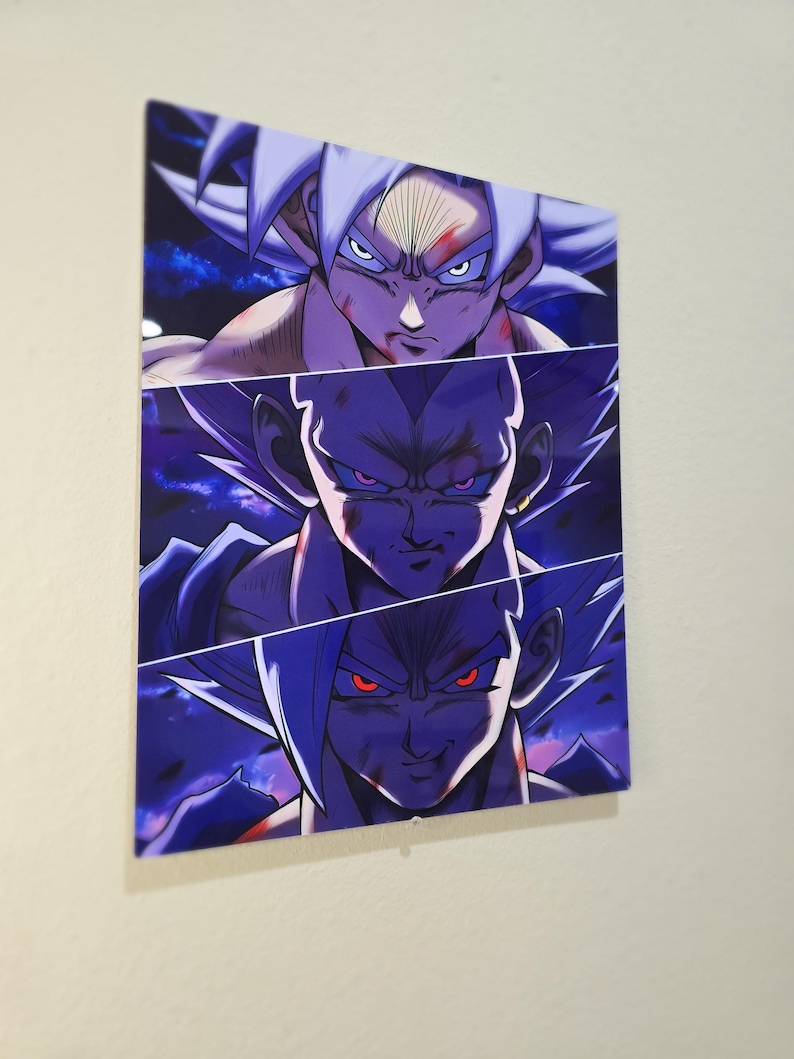 Anime Characters Metal Print 11"x14" - Etsy