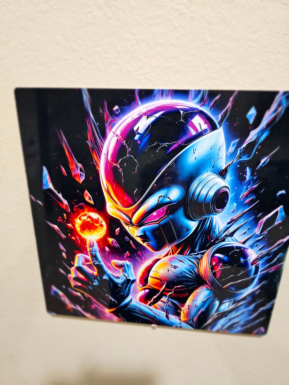 Frieza Supernova Metal Print 12"x12" - Etsy