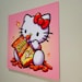 Hot Cheetos Anime Character Metal Print 12"x12" - Etsy