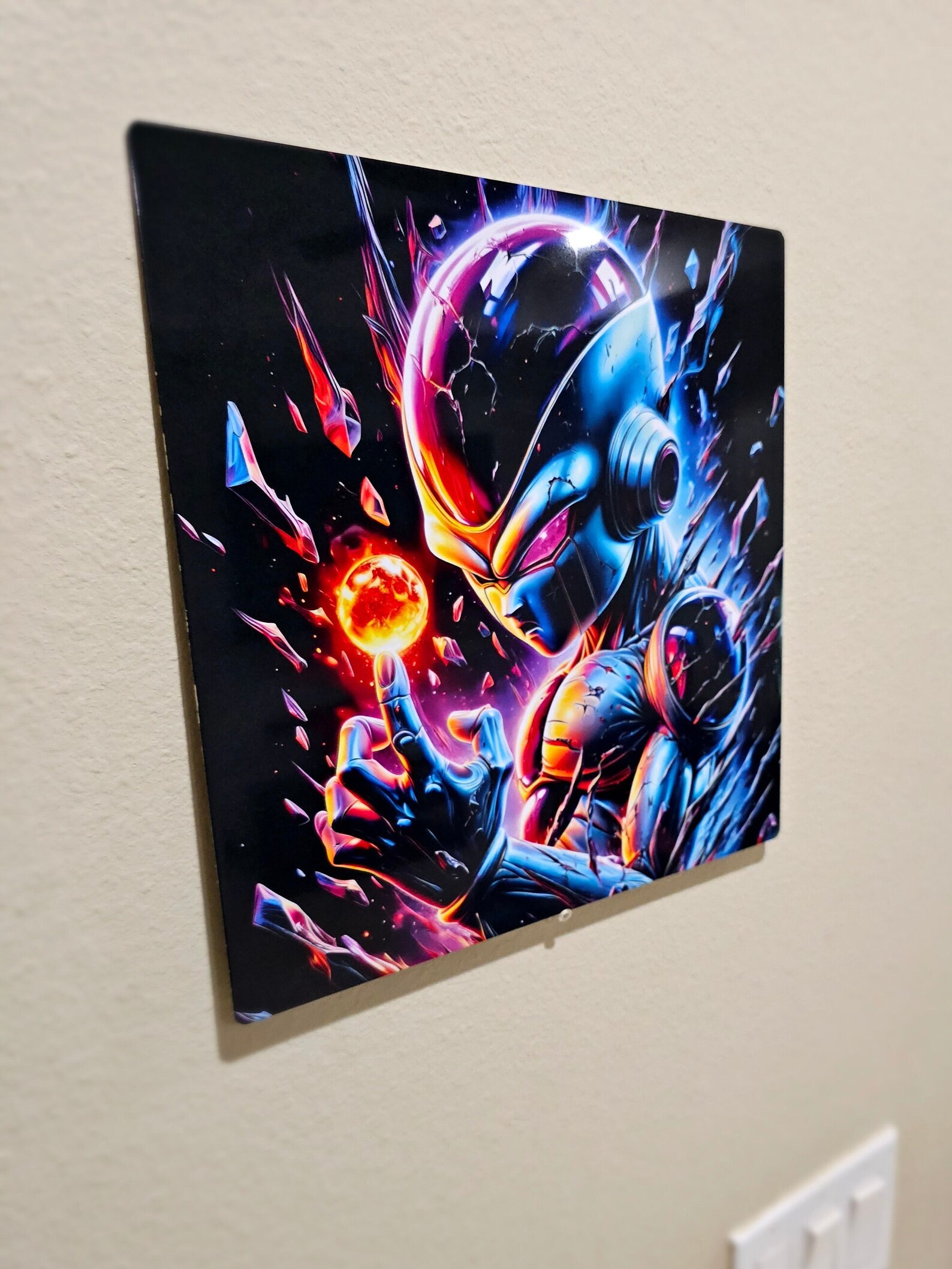 Frieza Supernova Metal Print 12"x12" - Etsy