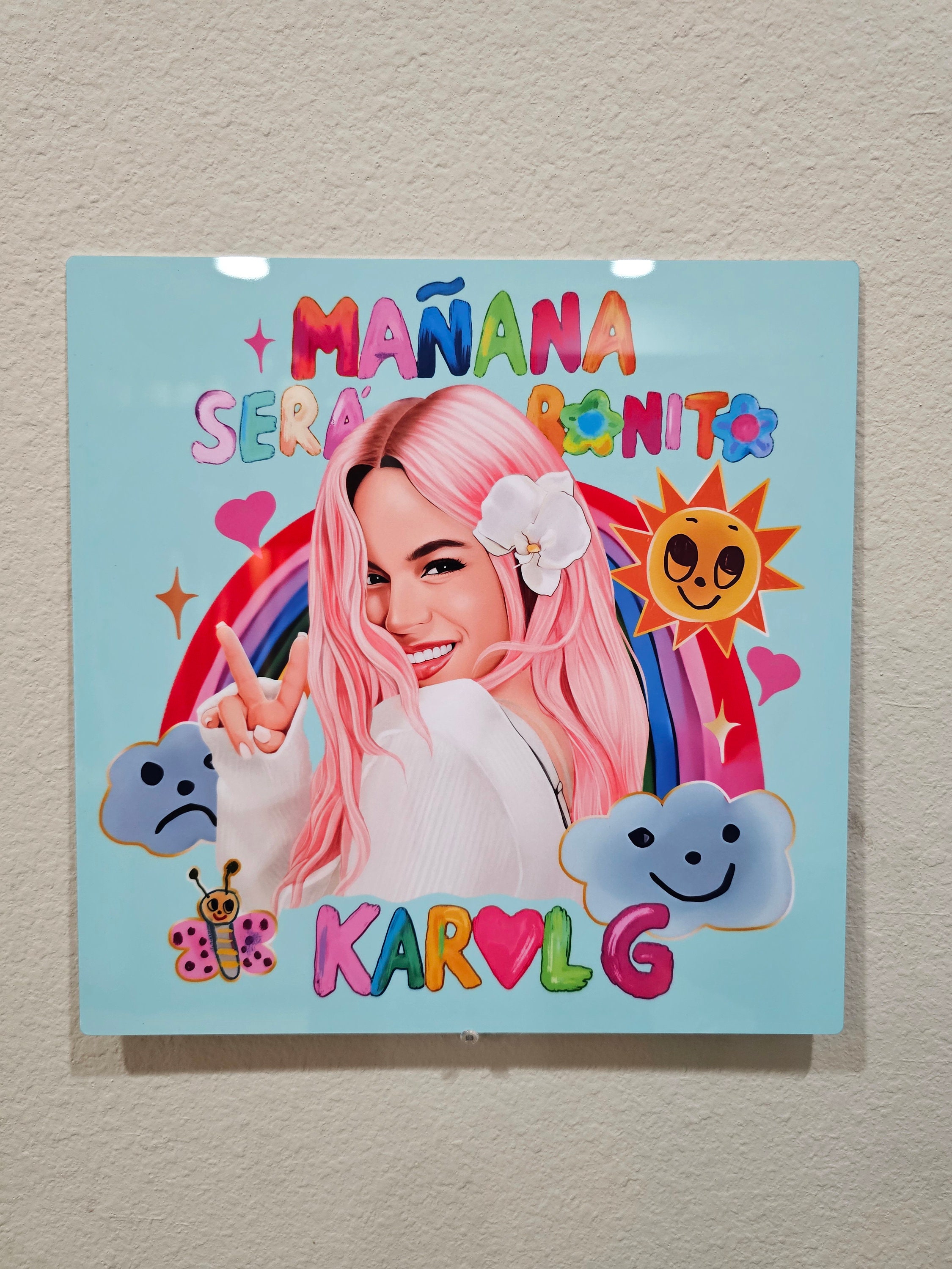 Karol G Metal Print 12"x12" - Etsy