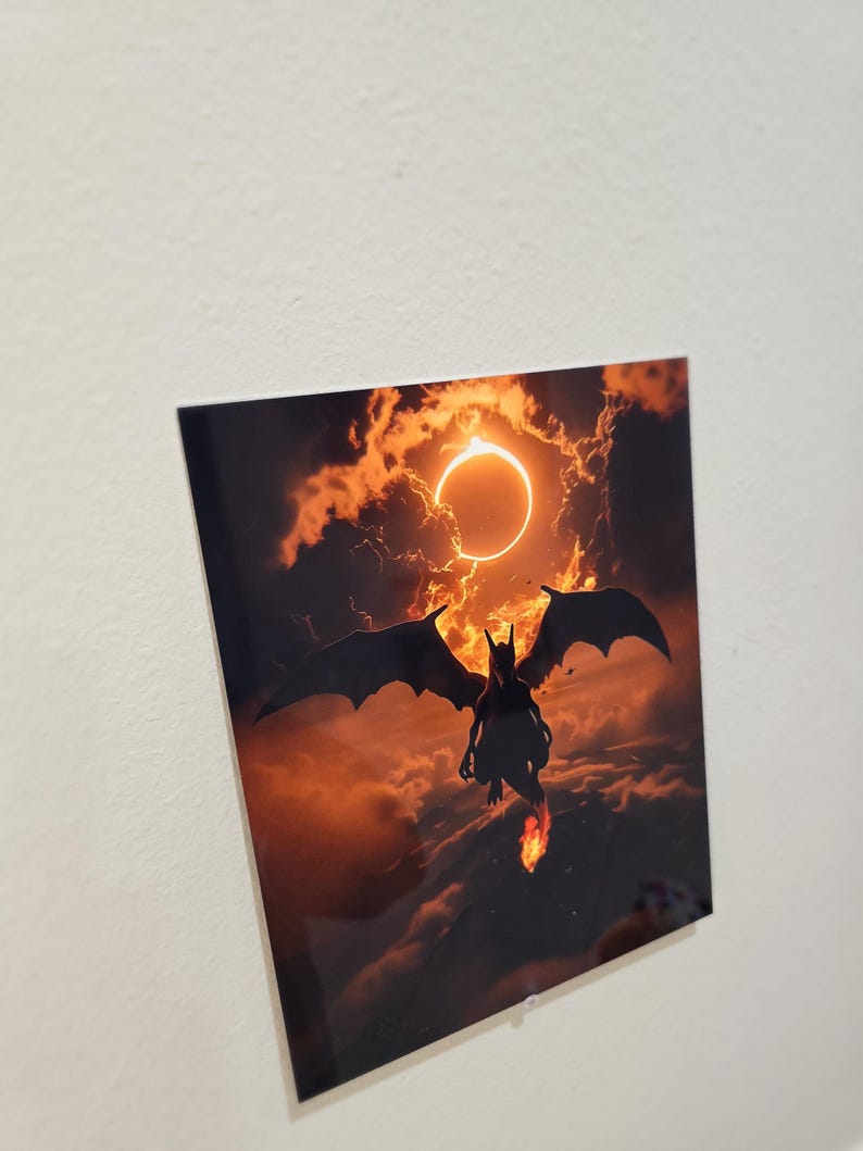 Charizard 8"x10" Metal Print - Etsy