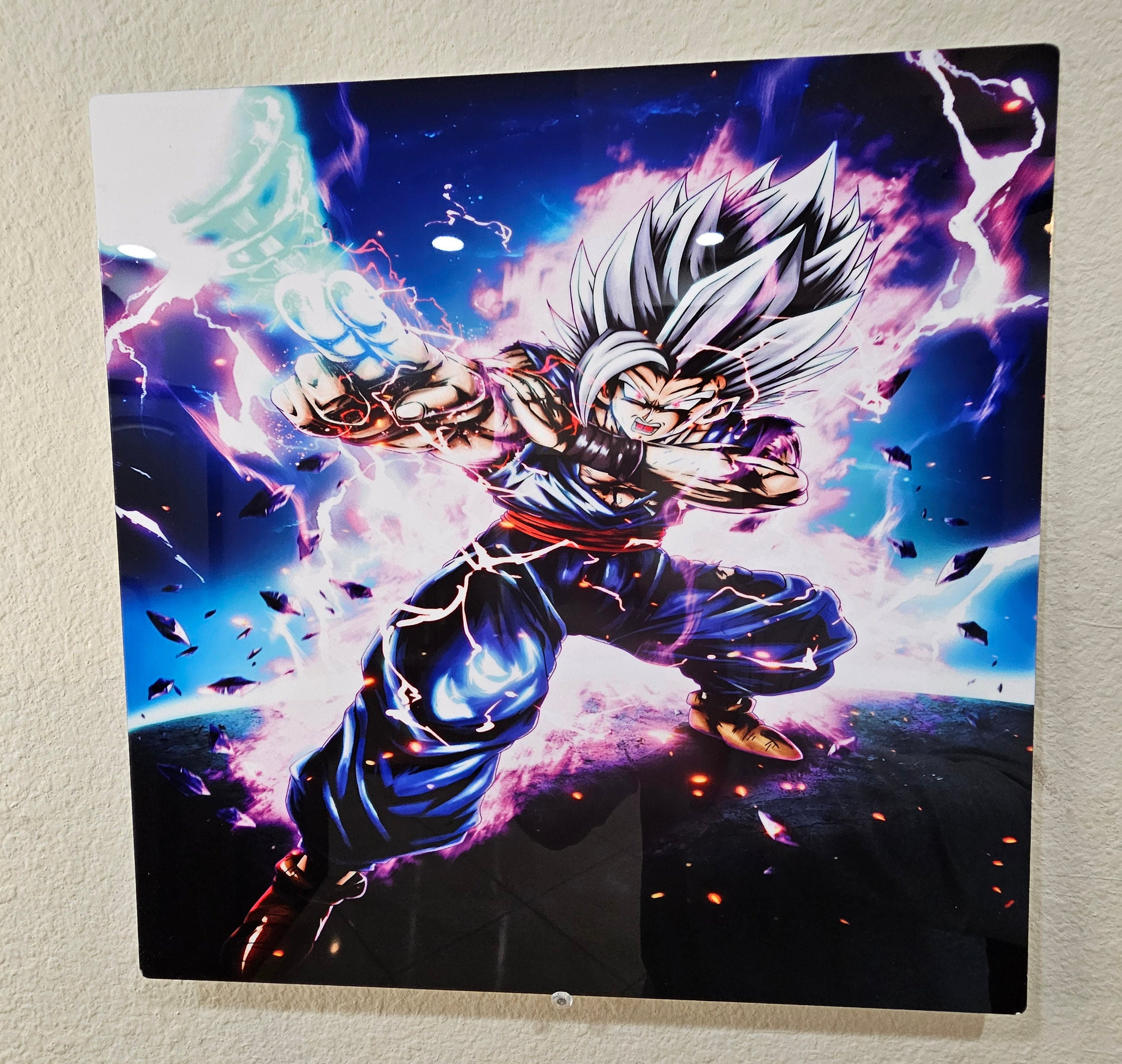 Gohan Beast Special Beam Cannon Metal Print 12"x12" - Etsy