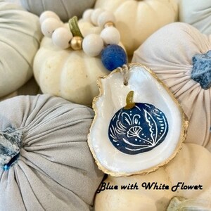 Pumpkin Oyster Shell Bottle Charm & Napkin Ring - Etsy