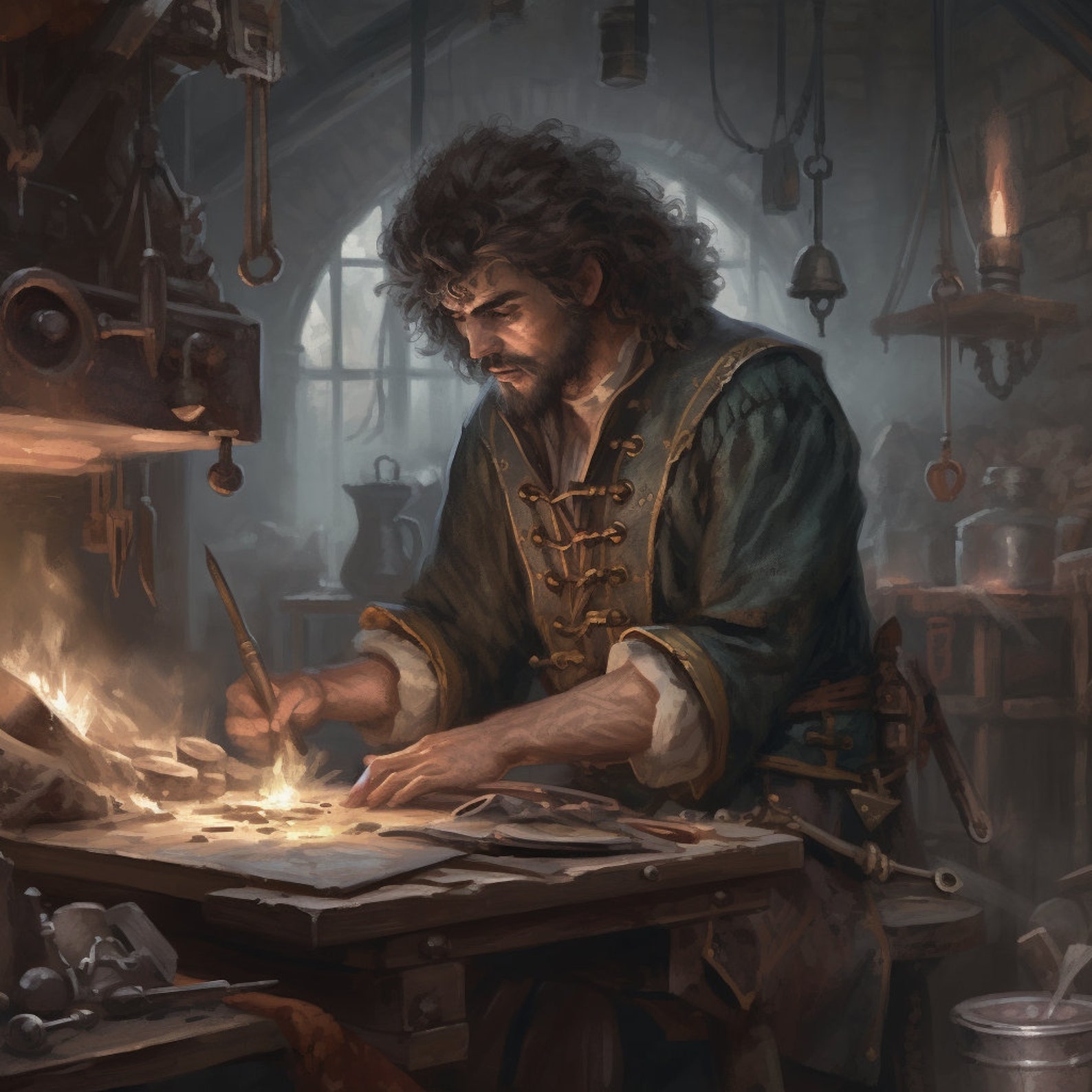 Dnd Fantasy City and Town Merchant, Shopkeepers and Villager NPC 30 ...