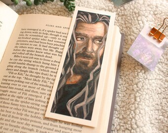 Dwarf Warrior Art Print of Hand-painted Fantasy Bookmark - Etsy