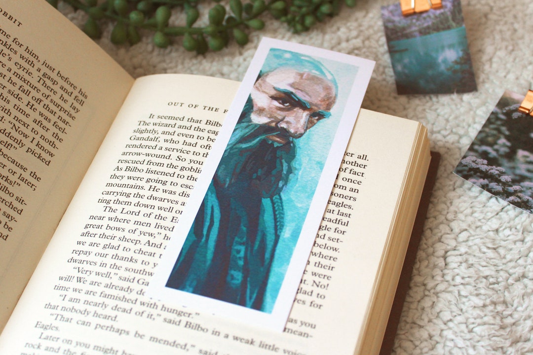 Dwarven Berserker | Art Print of Hand-painted Fantasy Bookmark - Etsy