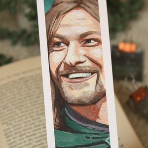 Valiant Soldier | Art Print of Hand-painted Fantasy Bookmark - Etsy