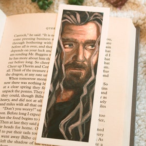 Dwarf King | Art Print of Hand-painted Fantasy Bookmark - Etsy