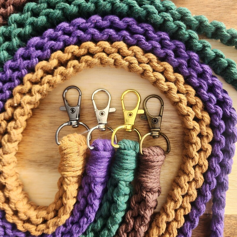 Macrame Lanyard - Etsy
