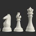 Complete Chess Set STL 3D Print File - Etsy