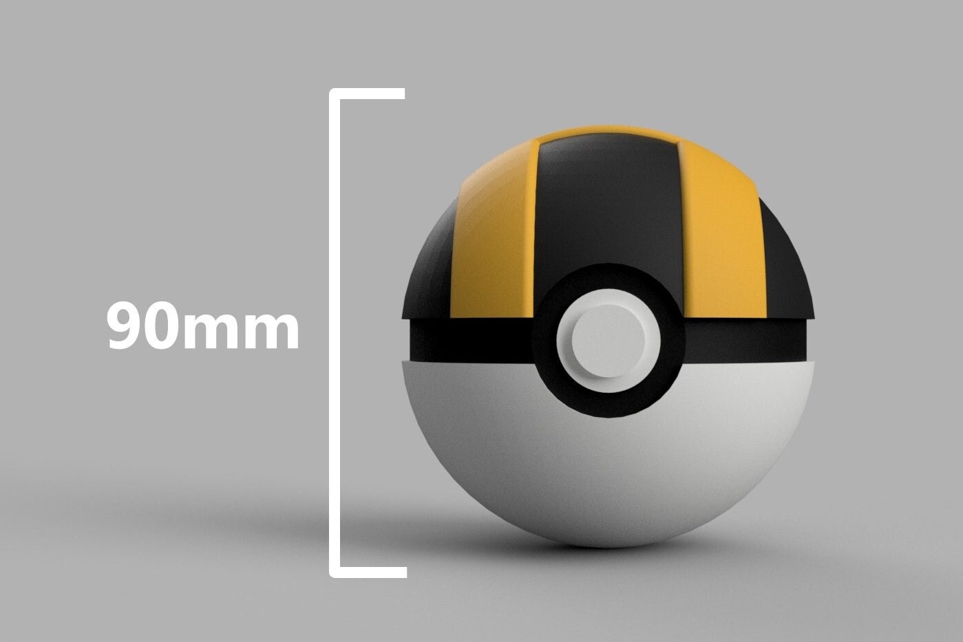 Pokemon Ultra Ball STL 3D Print File - Etsy