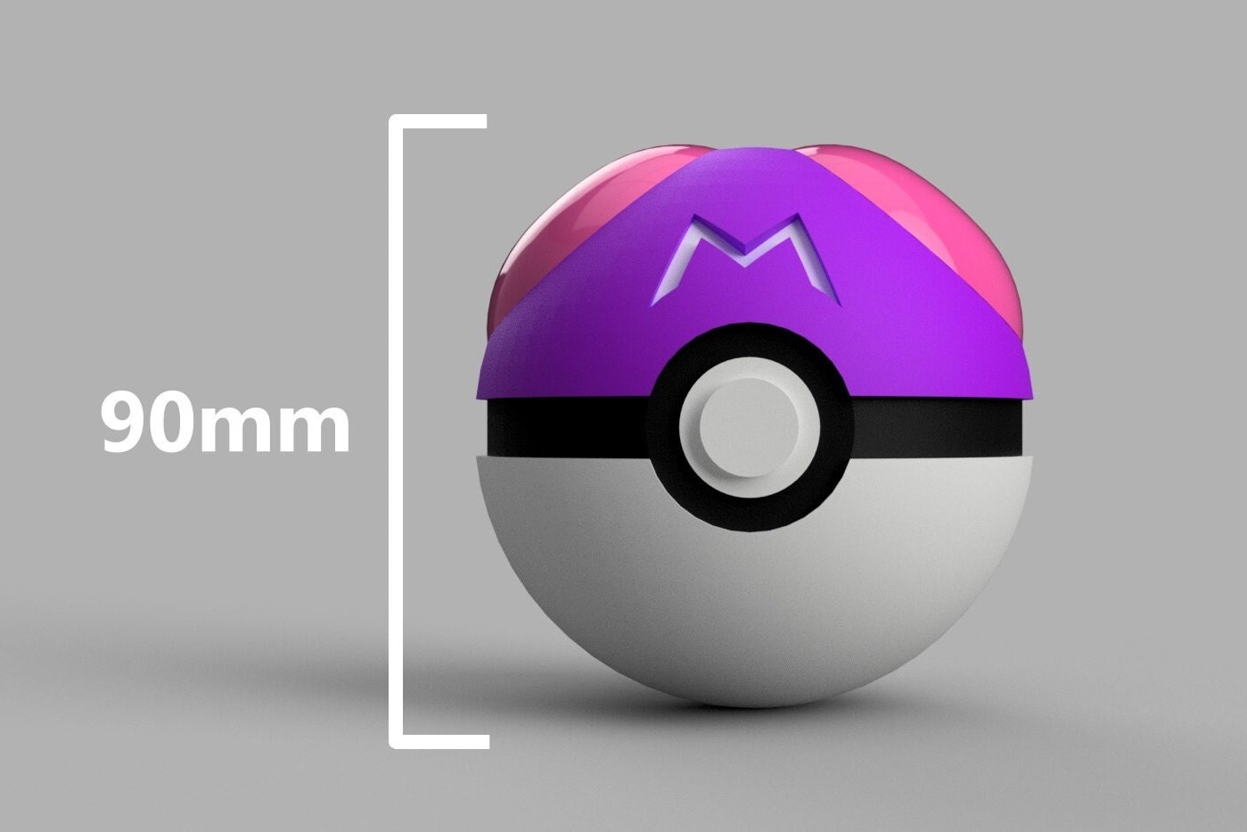 Pokemon Master Ball 3D Print File STL - Etsy