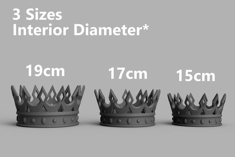 Kings Crown STL 3D Print File - Etsy