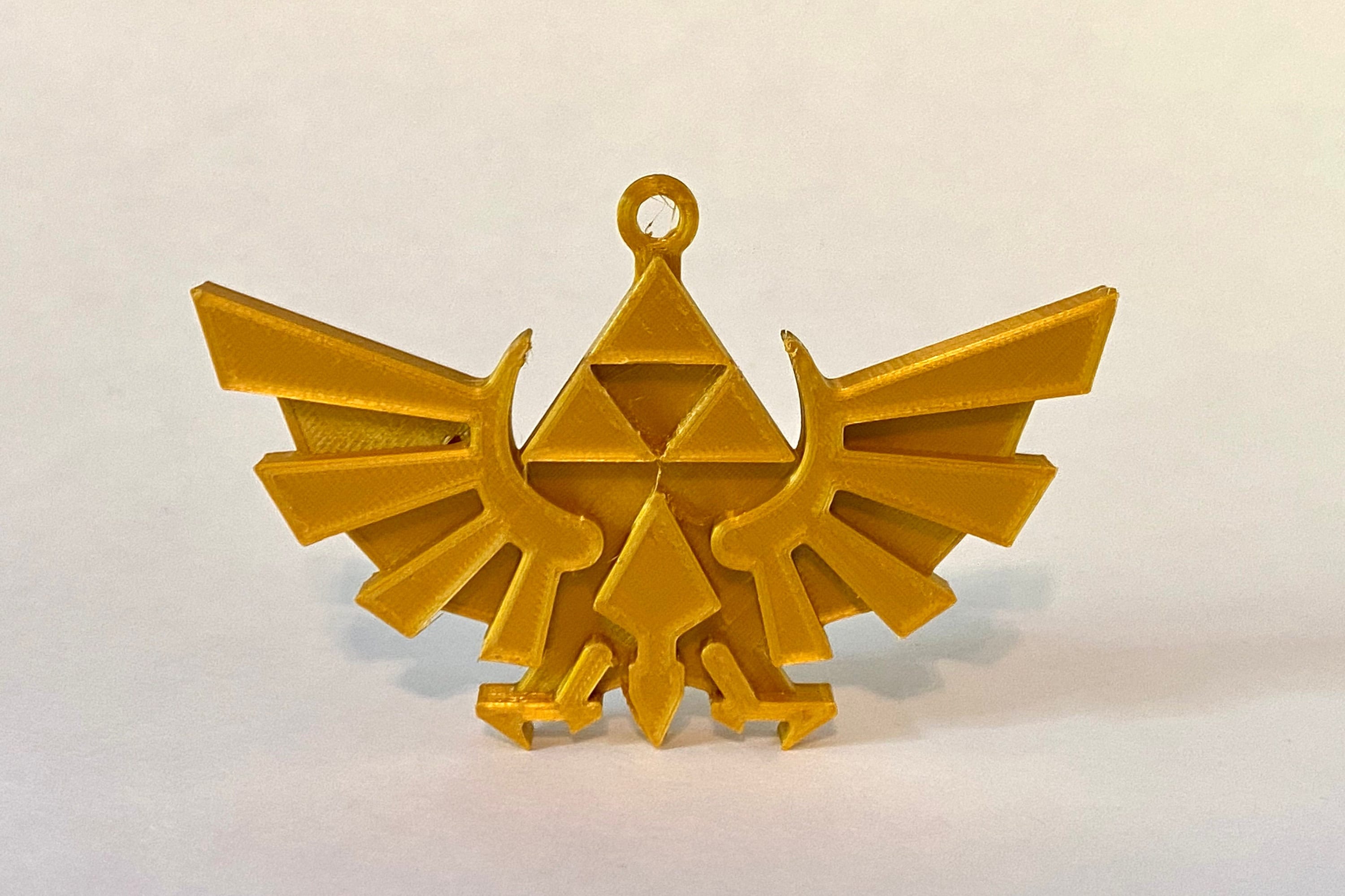 Triforce 3D Print File Legend of Zelda Keychain STL Model - Etsy