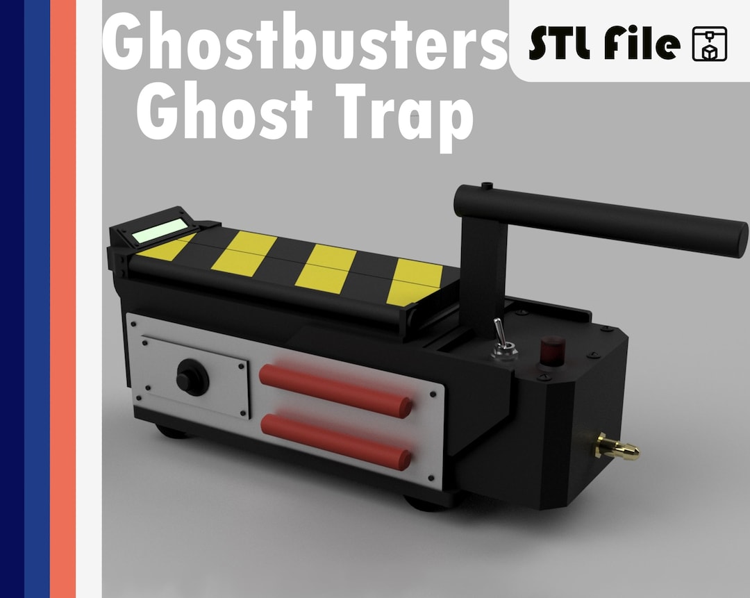 Ghost Busters Ghost Trap STL 3D Print File - Etsy