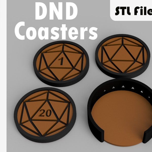 3d Printed Coasters - Etsy