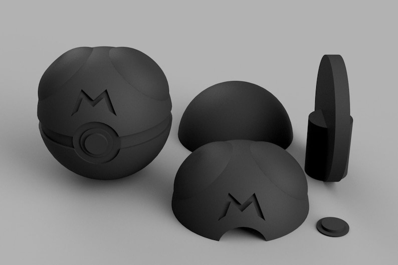 Pokemon Master Ball 3D Print File STL - Etsy