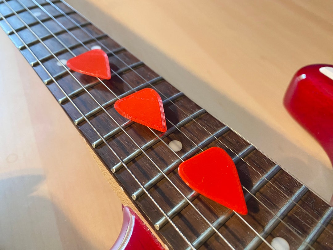 Guitar Picks 3D Print File 3 Sizes 1.0MM 0.7 MM 0.5MM - Etsy
