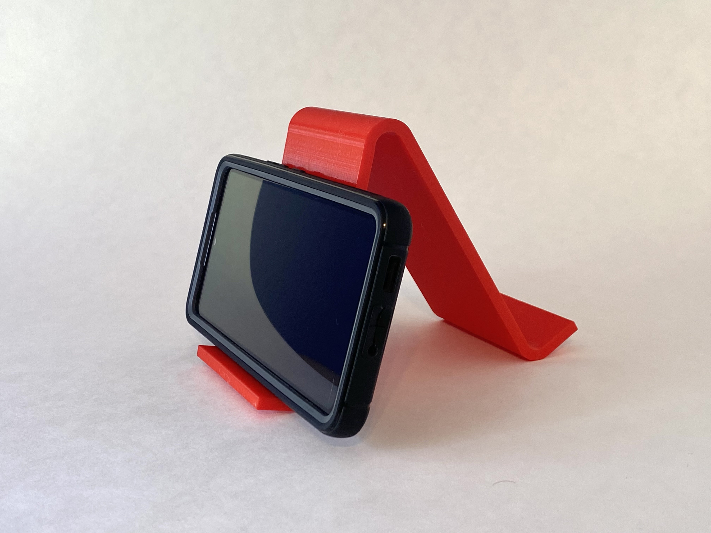 Desktop Phone Stand STL Print File | 2 Angles 4 Positions | 3D Printing ...