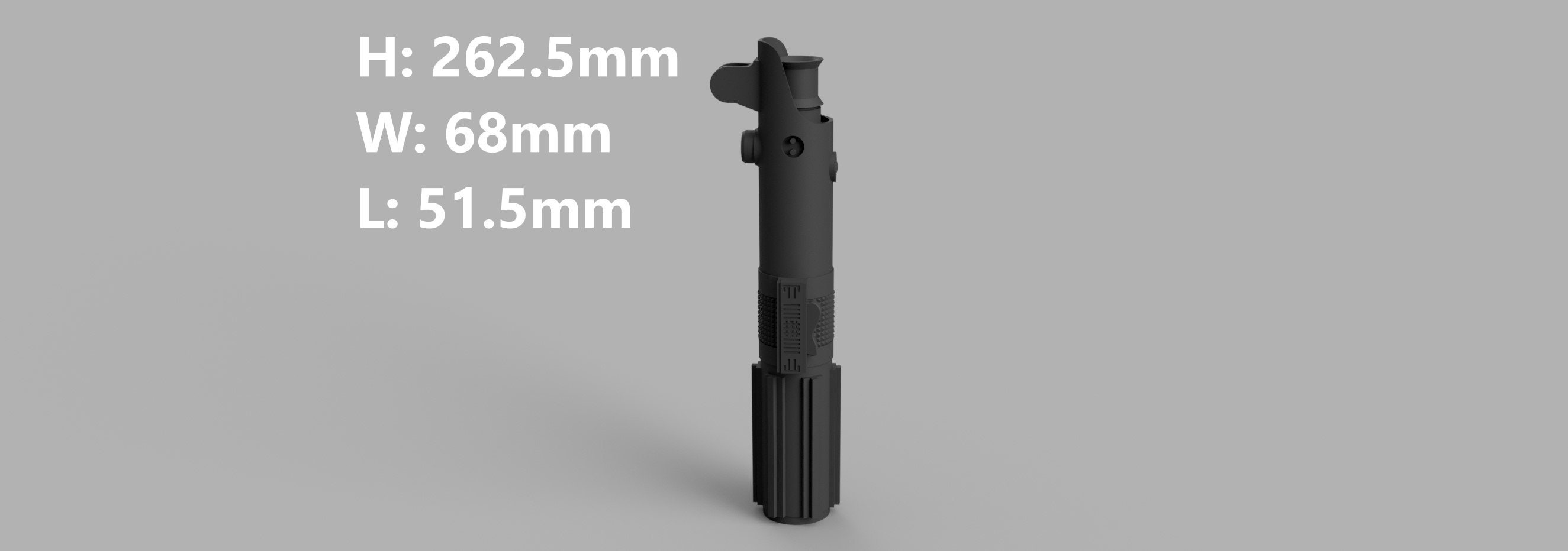 Anakins Lightsaber STL 3D Print File - Etsy