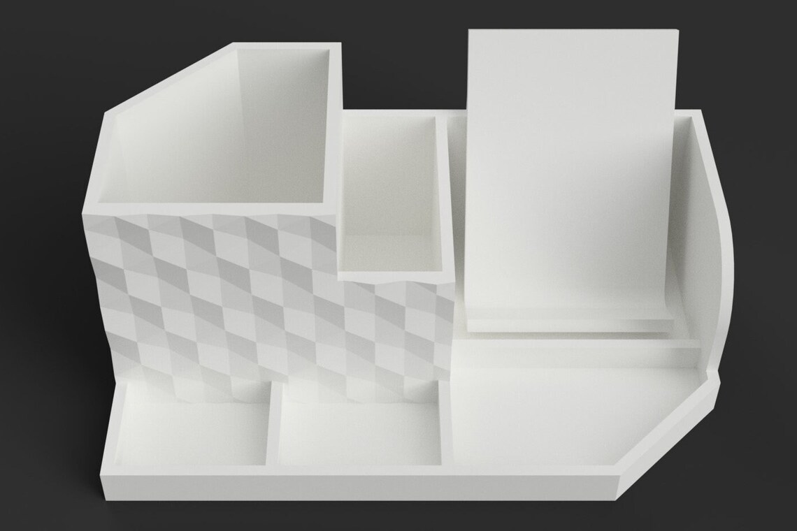 Desk Organizer STL 3D Ptint File - Etsy