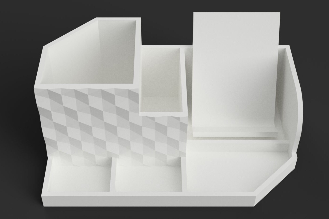 Desk Organizer STL 3D Ptint File - Etsy
