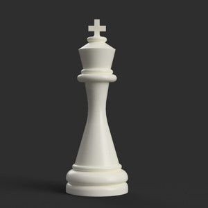 Complete Chess Set STL 3D Print File - Etsy
