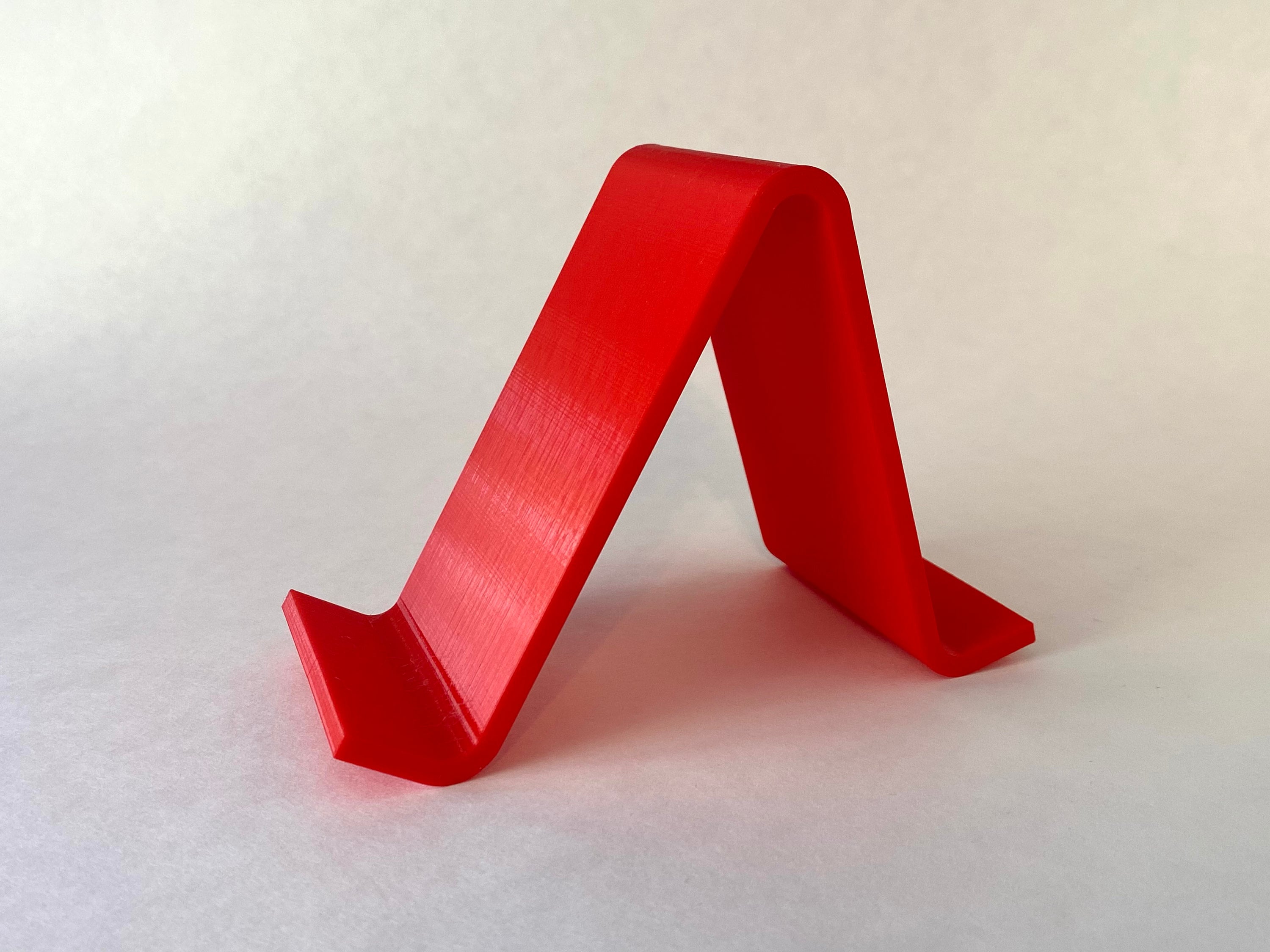 Desktop Phone Stand STL Print File | 2 Angles 4 Positions | 3D Printing ...
