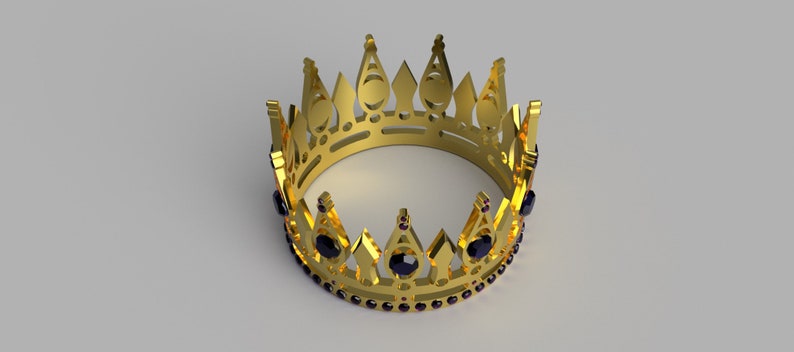 Queens Crown STL 3D Print File - Etsy