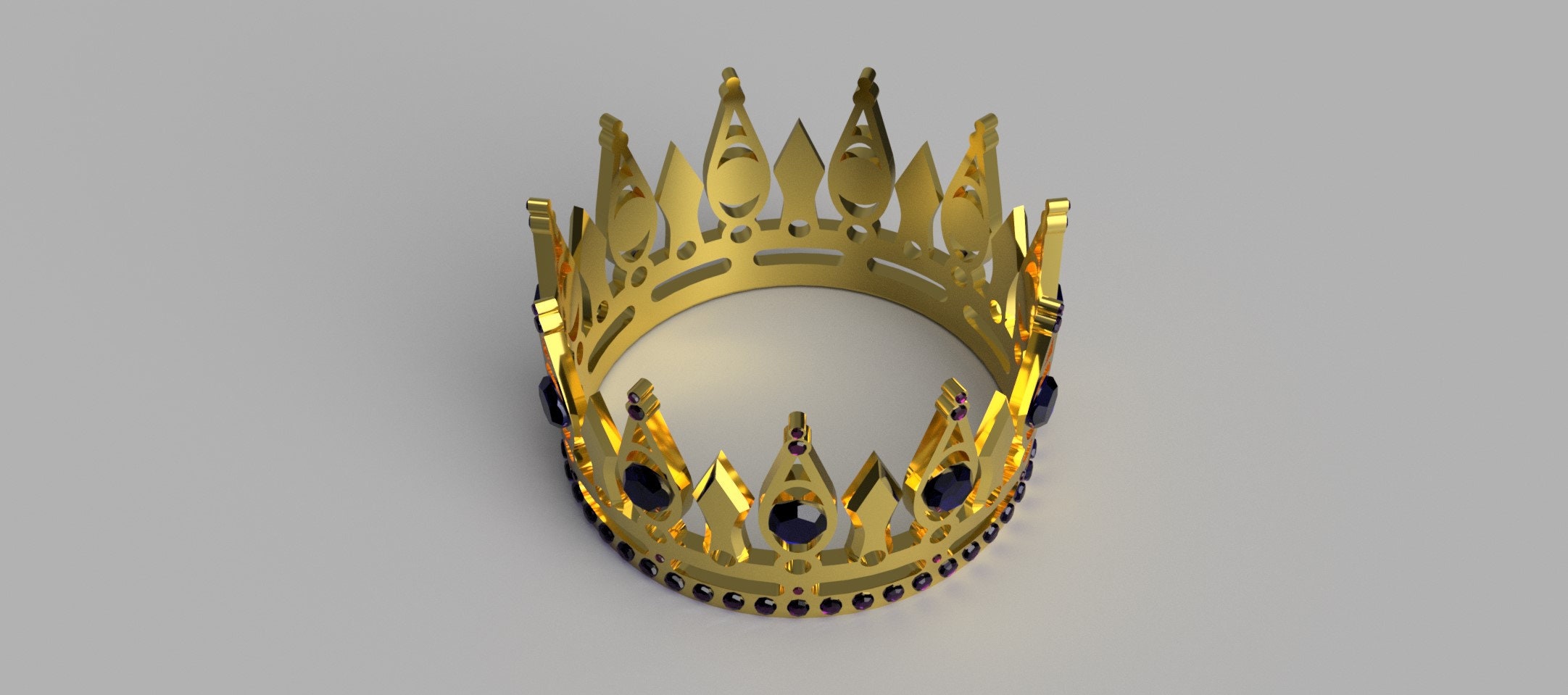 Queens Crown STL 3D Print File - Etsy Canada