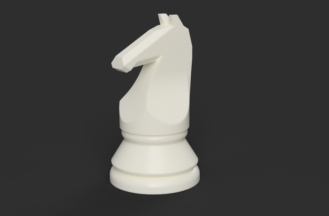 Complete Chess Set STL 3D Print File - Etsy