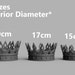 King and Queen Crowns STL 3D Print File - Etsy
