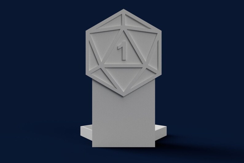 D20 Hexagon Dice Tower STL 3D Print File - Etsy