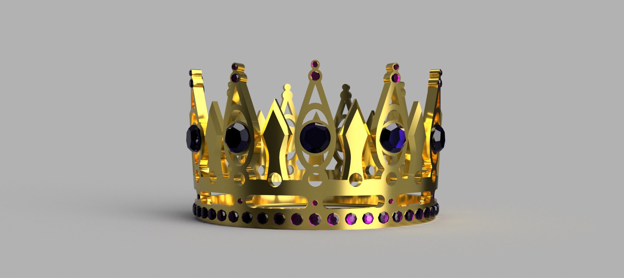 Queens Crown STL 3D Print File - Etsy