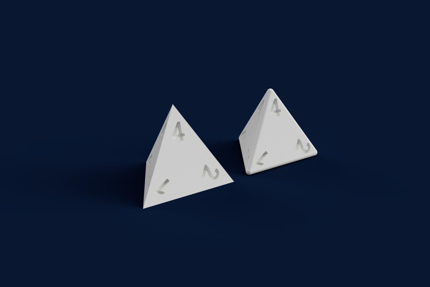 DND Dice Numbered STL Print File | Dice Set | Dungeons and Dragons | 3D ...