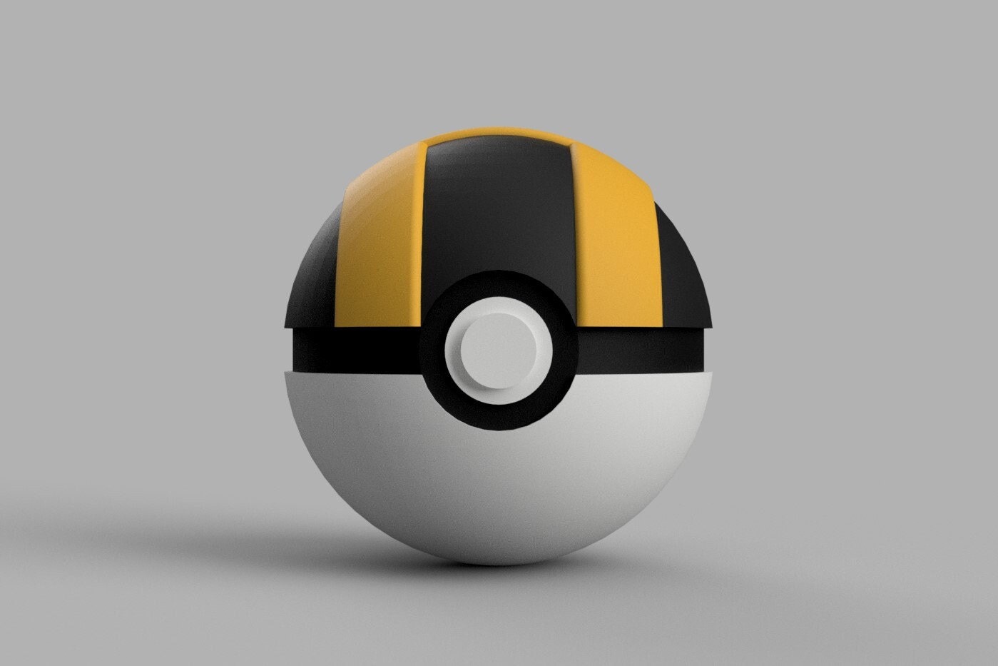 Pokemon Ultra Ball STL 3D Print File - Etsy