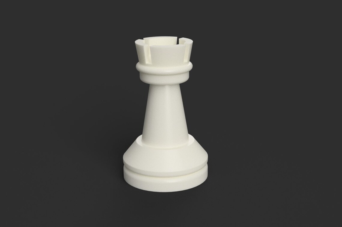 Complete Chess Set STL 3D Print File - Etsy