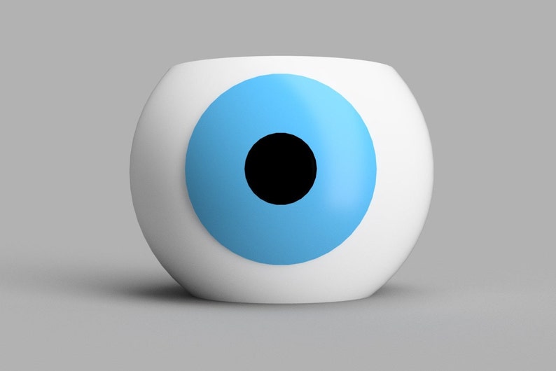 Eyeball Side Dish STL 3D Print File - Etsy