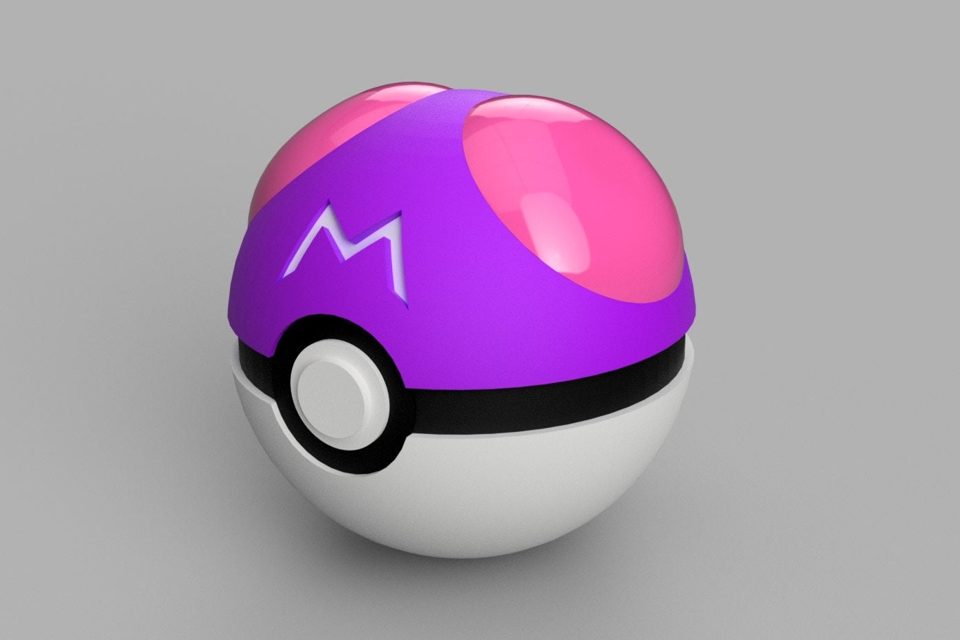 Pokemon Master Ball 3D Print File STL - Etsy