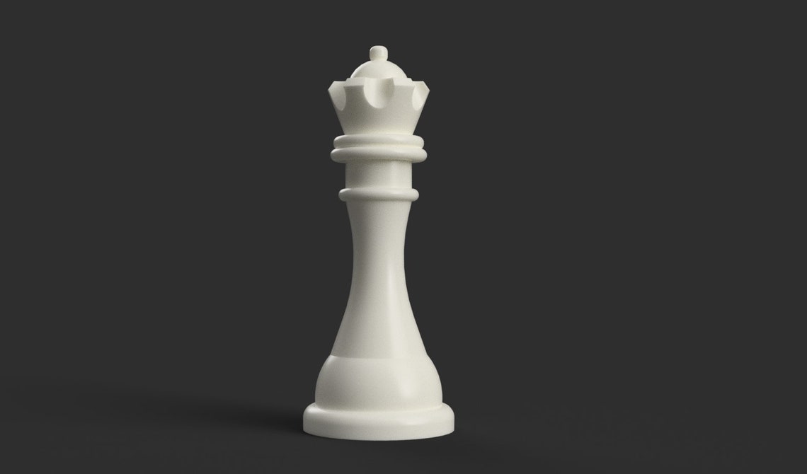 Complete Chess Set STL 3D Print File - Etsy