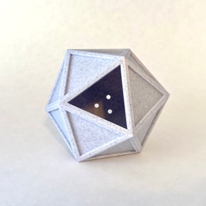 D20 Planter STL Print File With Drainage | 3D Printing | 3D Gift ...