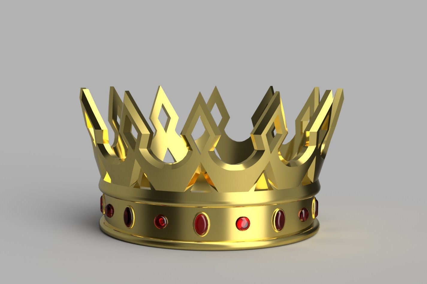 Kings Crown STL 3D Print File - Etsy