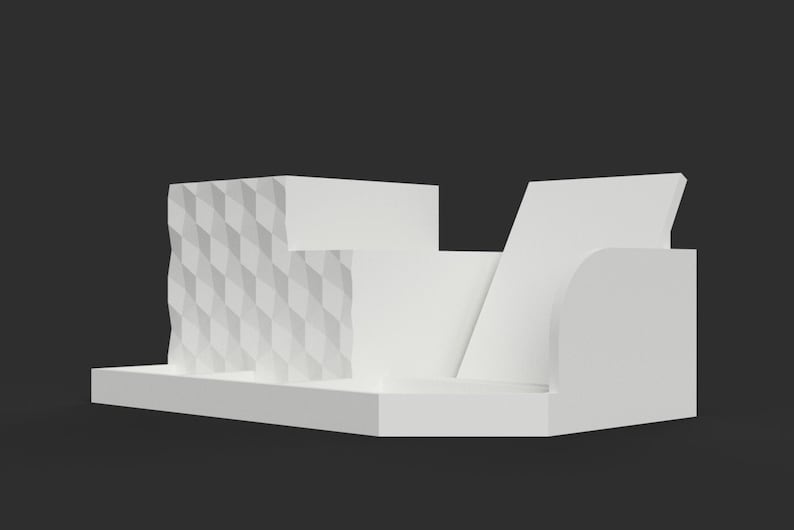 Desk Organizer STL 3D Ptint File - Etsy