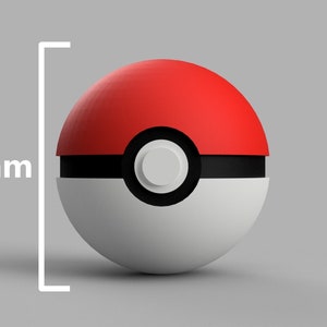Pokemon Pokeball STL 3D Print File - Etsy