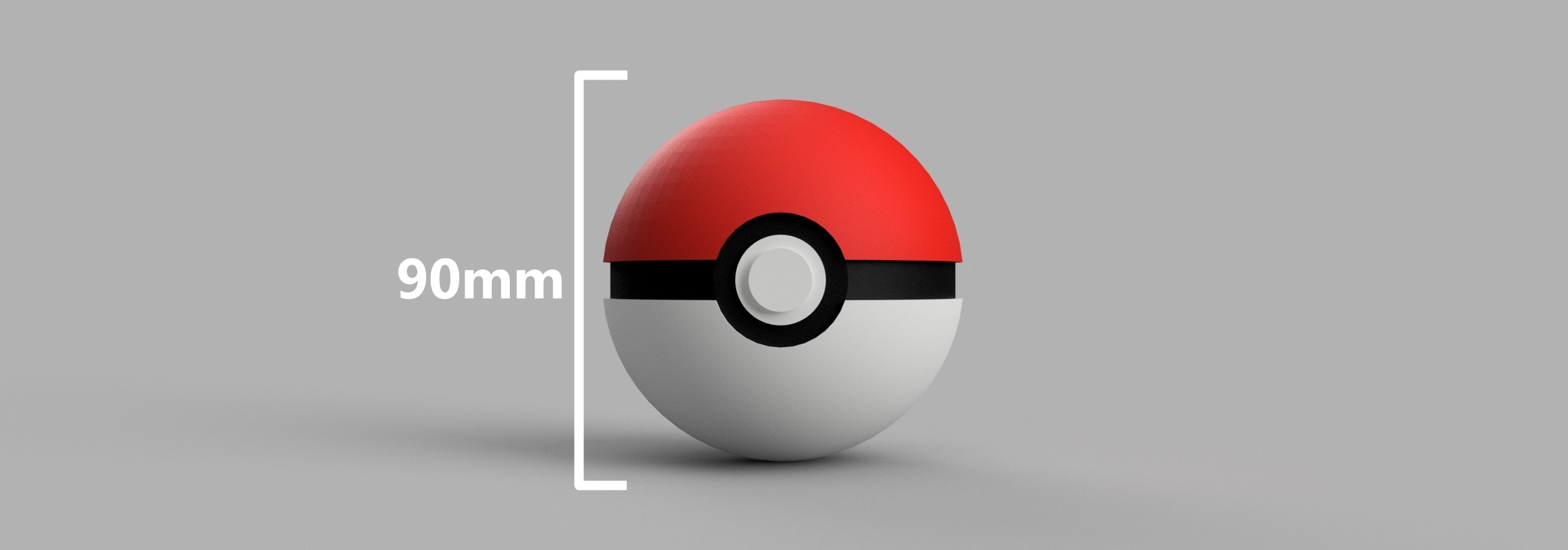 Pokemon Pokeball STL 3D Print File - Etsy