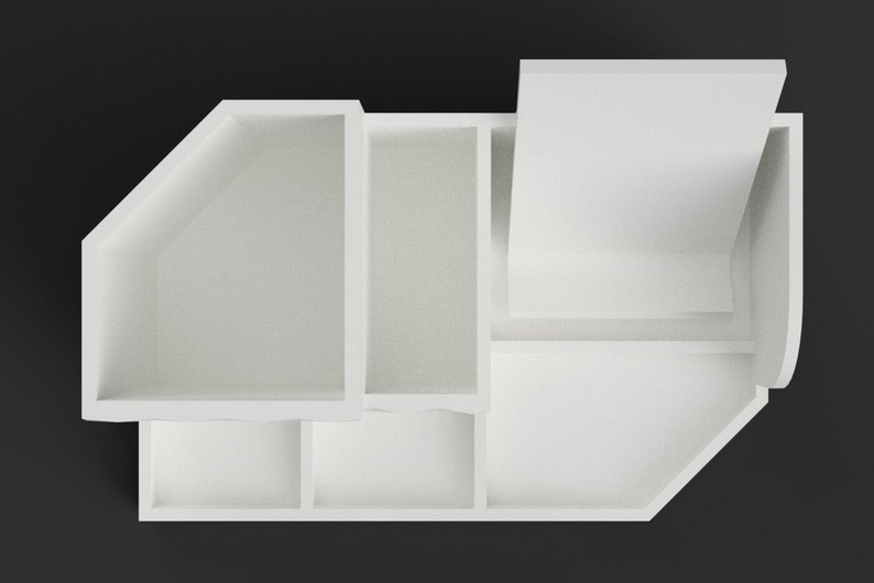 Desk Organizer STL 3D Ptint File - Etsy