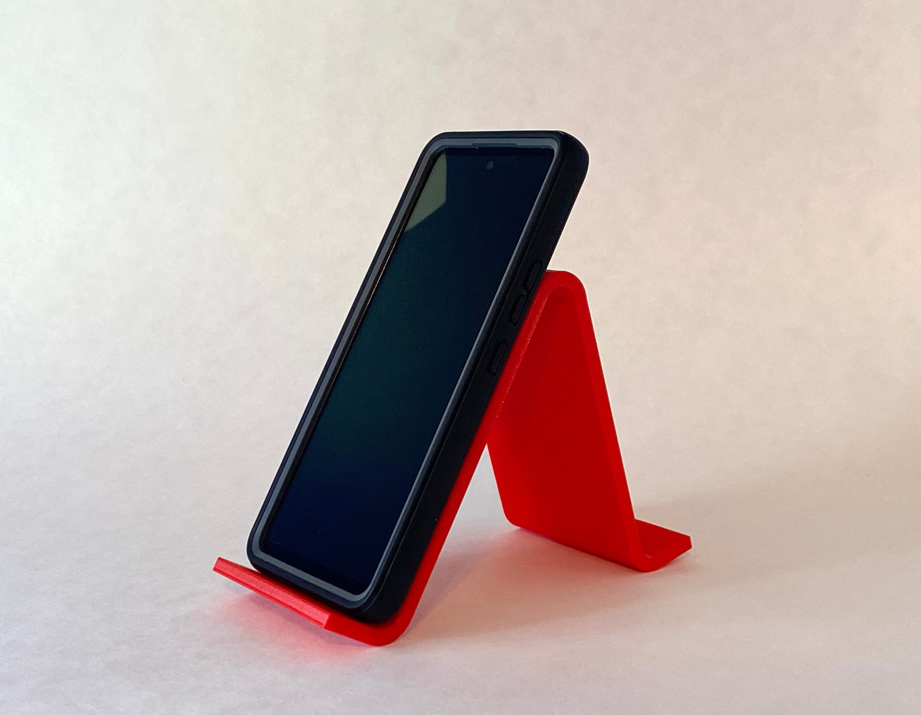 Desktop Phone Stand STL Print File | 2 Angles 4 Positions | 3D Printing | 3D Gift | Desk ...