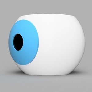 Eyeball Side Dish STL 3D Print File - Etsy
