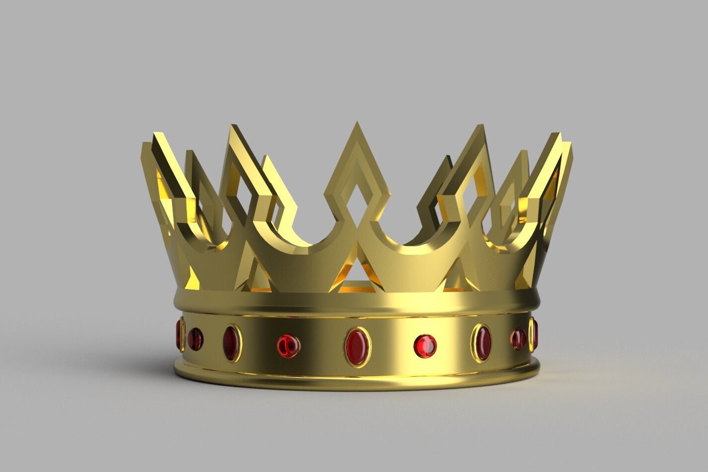 Kings Crown STL 3D Print File - Etsy